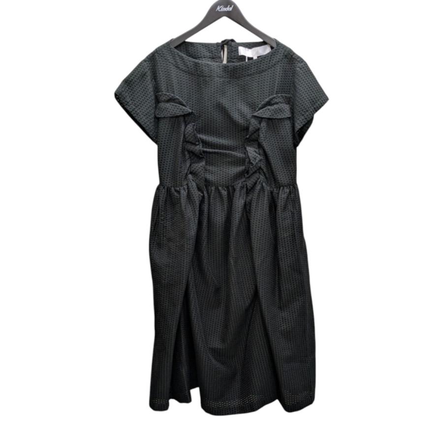 タオコムデギャルソン TAO 24AW ピンストライプドレス ブラック サイズ：M : カインドオルYahoo!店 - 通販 - Yahoo!ショッピング