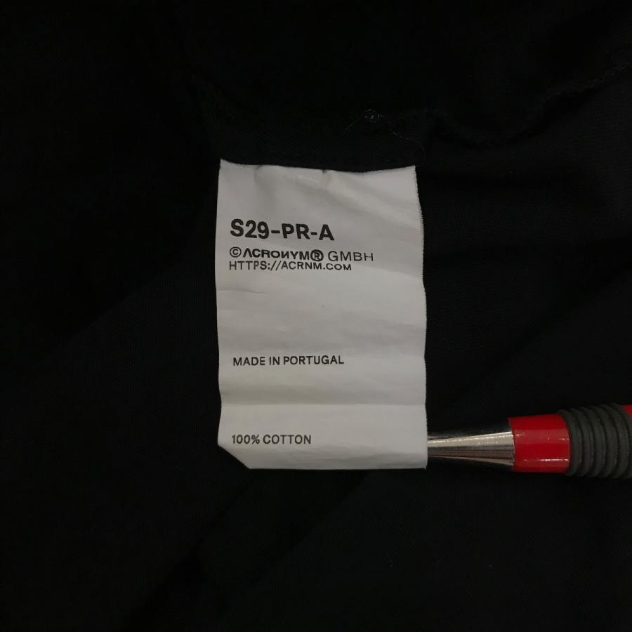 ACRONYM アクロニウム 「ORGANIC COTTON LONG SLEEVE T-SHIRT」 長袖Tシャツ S29 PR A ブラック サイ : カインドオルYahoo!店 - 通販 ...