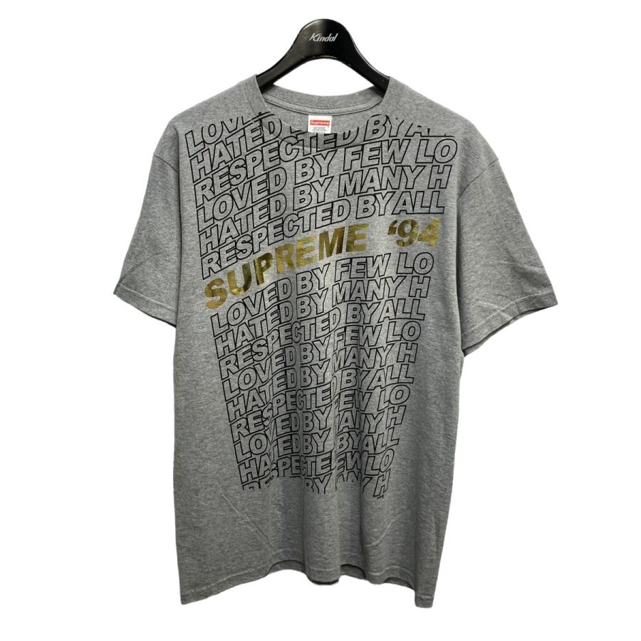 Supreme SUPREME 22SS Respected Tee Tシャツ グレー サイズ：M (EC) : カインドオルYahoo!店 - 通販 - Yahoo!ショッピング