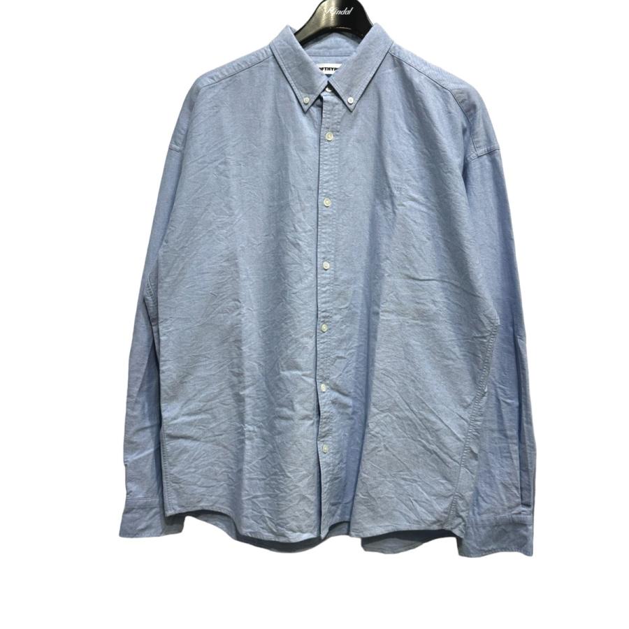 ソフトハイフン SOFTHYPHEN 22AW SOHY OX B．D． SHIRT ブルー サイズ：3 : カインドオルYahoo!店 - 通販 - Yahoo!ショッピング