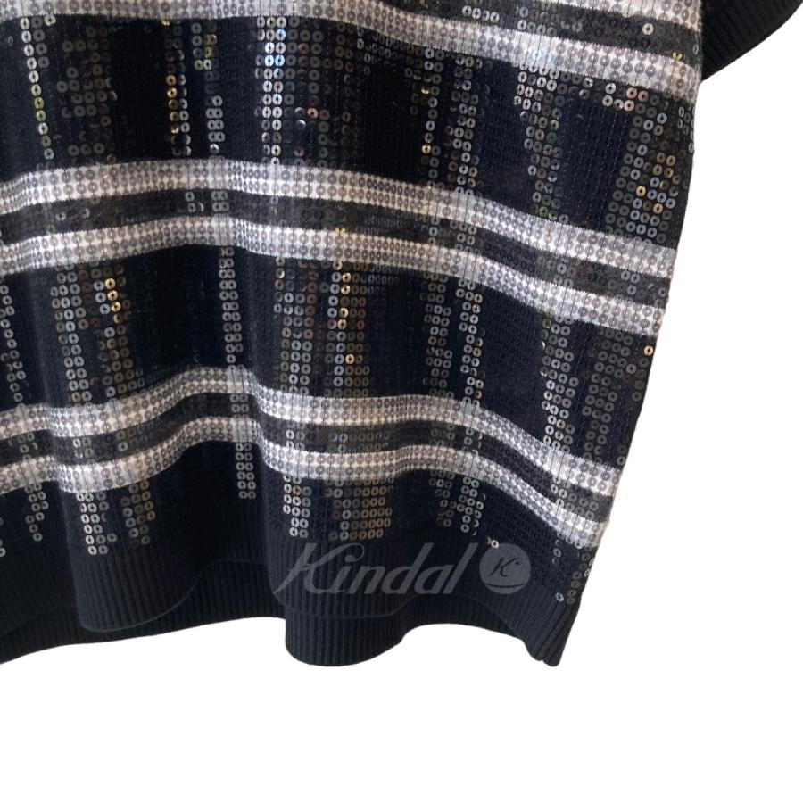 Supreme シュプリーム SUPREME 23SS Sequin Stripe Zip Polo ブラック サイズ：M : カインドオルYahoo!店 - 通販 - Yahoo!ショッピング