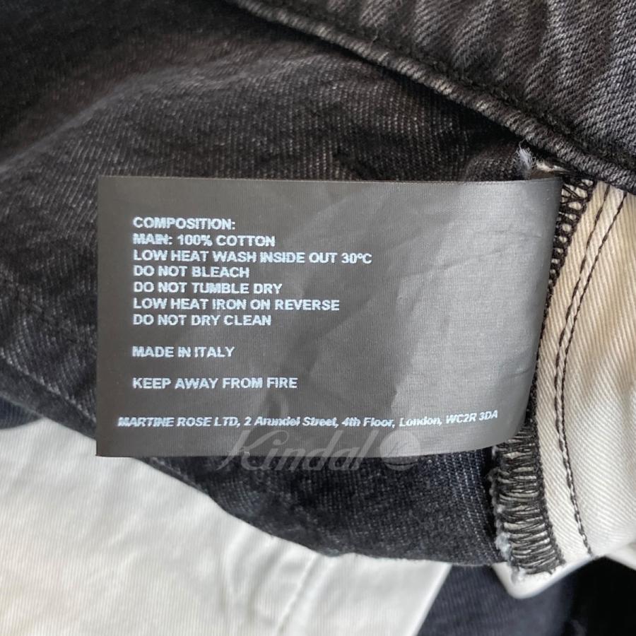 値下げ】Martine rose TWIST SEAM JEAN CMRSS23-223 ブラック 値下げ】Martine rose TWIST SEAM JEAN CMRSS23-223 ブラック