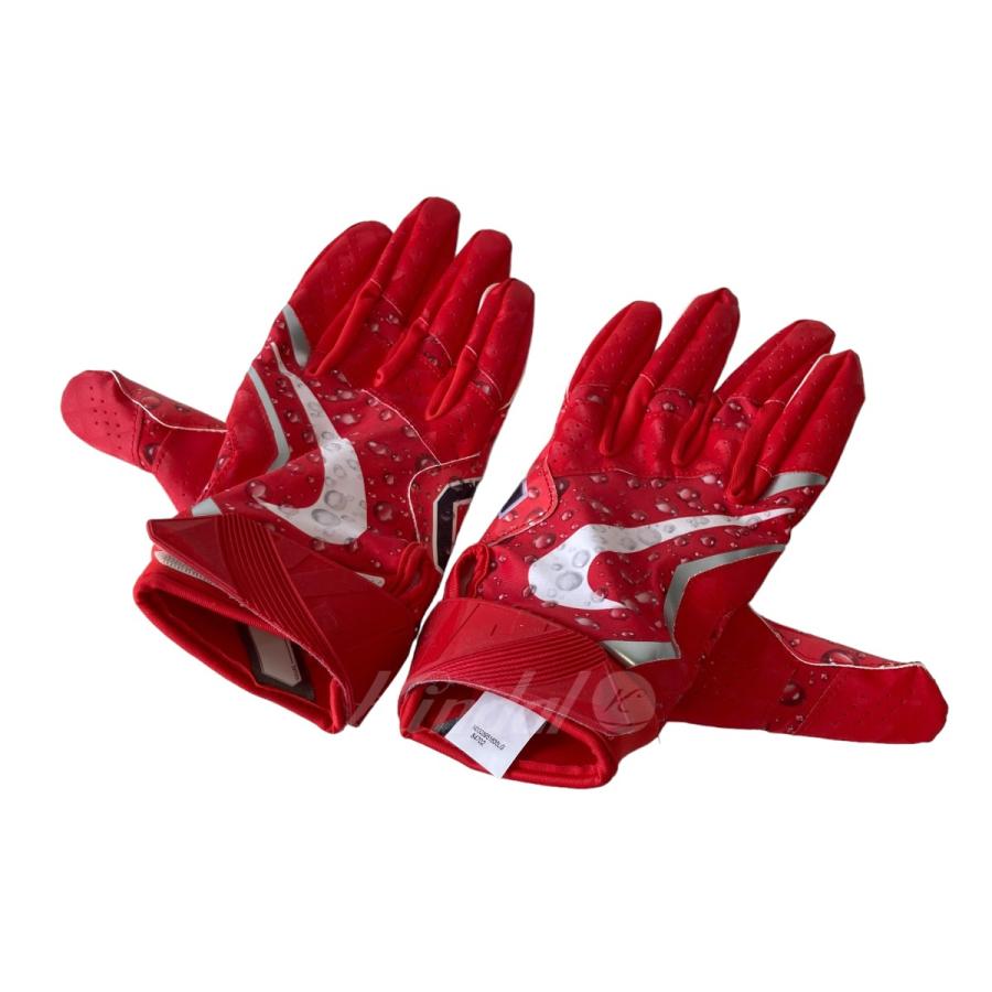 Supreme シュプリーム SUPREME x NIKE 18AW Vapor Jet 4．0 Football Gloves レッド サイズ：L : カインドオルYahoo!店 - 通販 ...