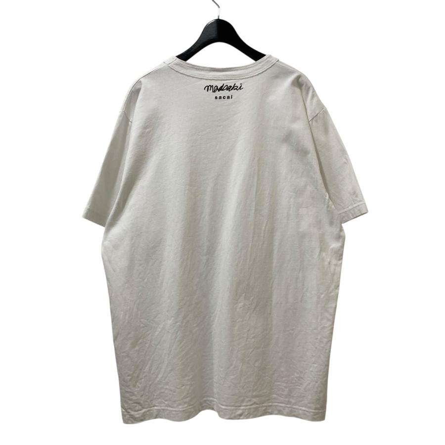sacai 【値下げ】sacai MADSAKI Print Tee クルーネックプリントTシャツ 22-0409s ホワイト サイズ：5 ...