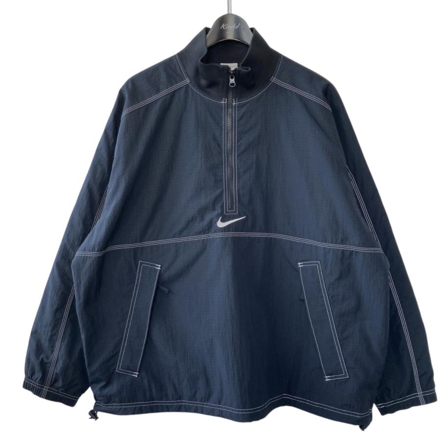 NIKE ナイキ×シュプリーム NIKE×Supreme 24SS Ripstop Black Half-Zip Jacket ナイロン ...