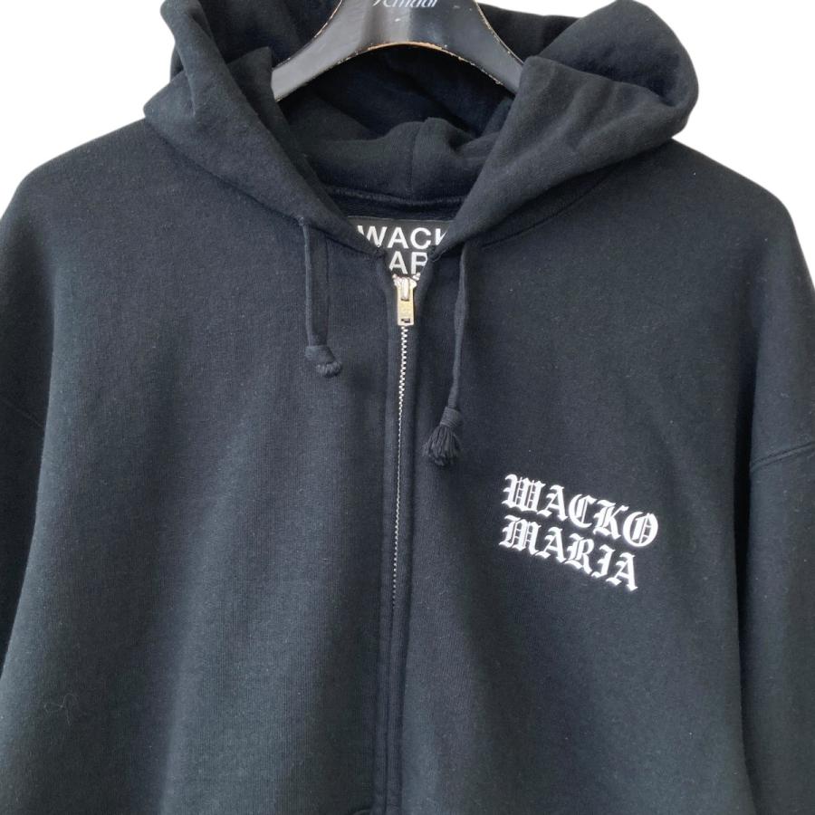 WACKO MARIA ワコマリア 24AW ジップパーカー ブラック サイズ WACKO MARIA ワコマリア 24AW ジップパーカー ブラック サイズ
