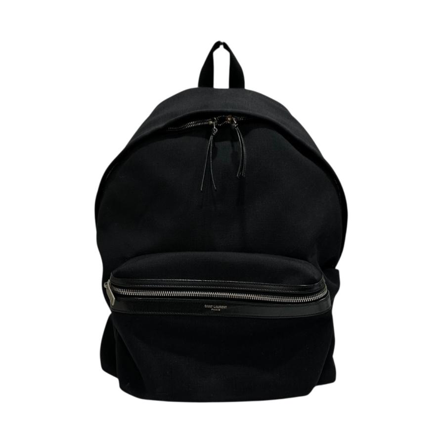サンローランパリ Saint Laurent Paris キャンバス×レザー バックパック 326865 0115 ブラック : カインドオルYahoo!店 - 通販 - Yahoo!ショッピング