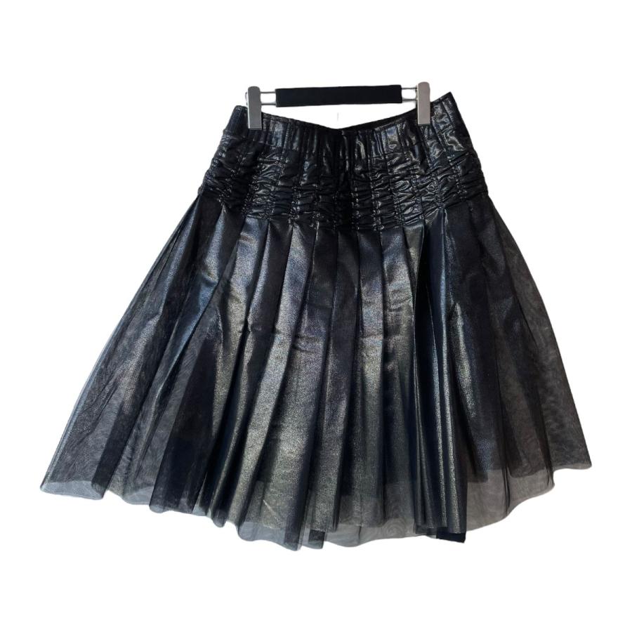 JUNYA WATANABE COMME des GARCONS ジュンヤワタナベコムデギャルソン CDG ベルテッドプリーツスカート JO-S003 ブラック サイズ：S : カインドオル ...