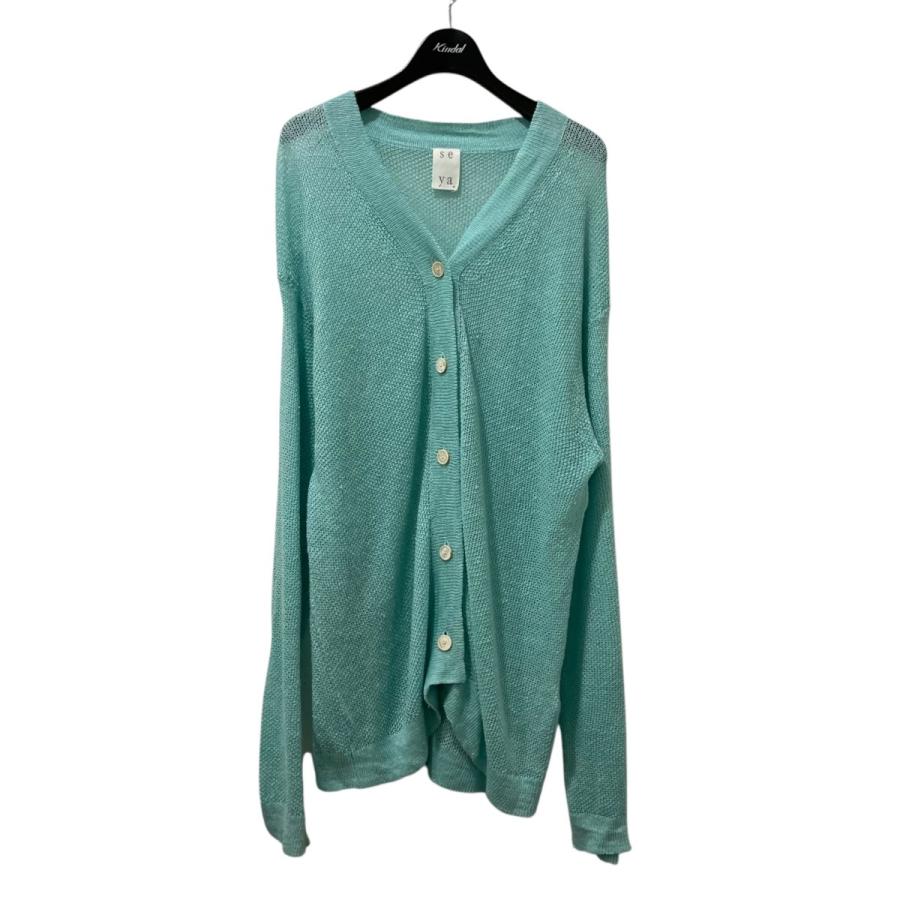 seya. セヤ seya. KOMOREBI CARDIGAN メッシュニット seya. セヤ seya. KOMOREBI CARDIGAN メッシュニット