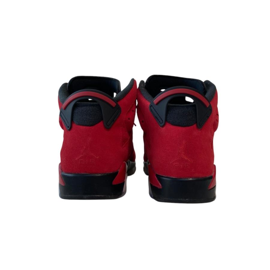 NIKE ナイキ Air Jordan 6 Retro Toro Bravo ハイカットスニーカー 384665-600 レッド サイズ：25 ...