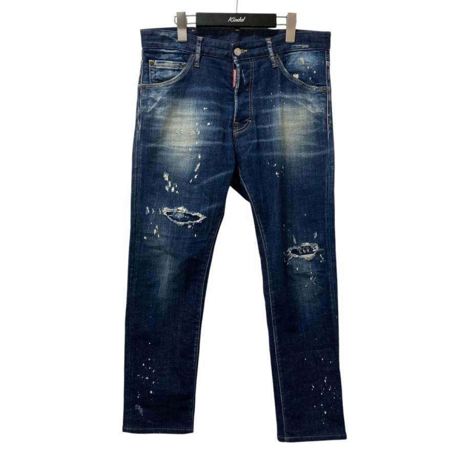 DSQUARED2 【値下げ】DSQUARED2 デニムパンツ S74LB1233 インディゴ サイズ：46 (堀江店) : カインドオルYahoo!店 - 通販 - Yahoo!ショッピング