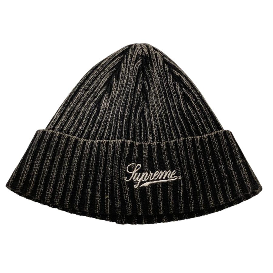 Supreme シュプリーム Bleached Rib Beanie ニット帽 ブラック、グレー サイズ：フリーサイズ : カインドオル ...