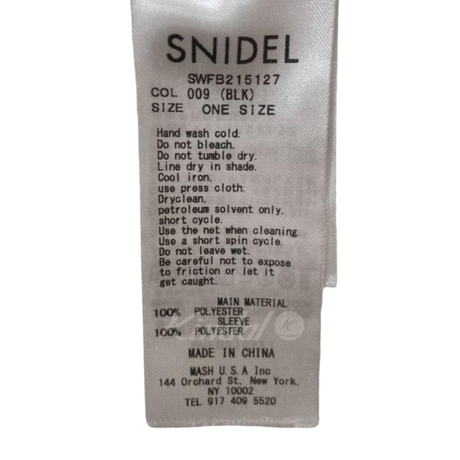 SNIDEL ボウタイジレブラウス ブラック サイズ：Free (梅田クロス茶屋町店) 220815 :8005000792247:カインドオルYahoo!店 - 通販 - Yahoo!ショッピング