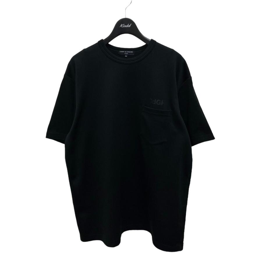 COMME des GARCONS HOMME 20SS GDGH LOGO POCKET POLY TEE ブラック サイズ：L (梅田 ...