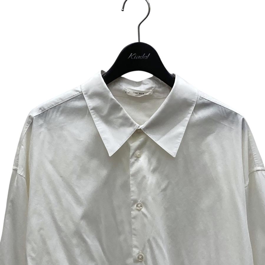 THE ROW ザ・ロウ LUKRE SHIRT 長袖シャツ ホワイト サイズ：M : カインドオルYahoo!店 - 通販 - Yahoo!ショッピング