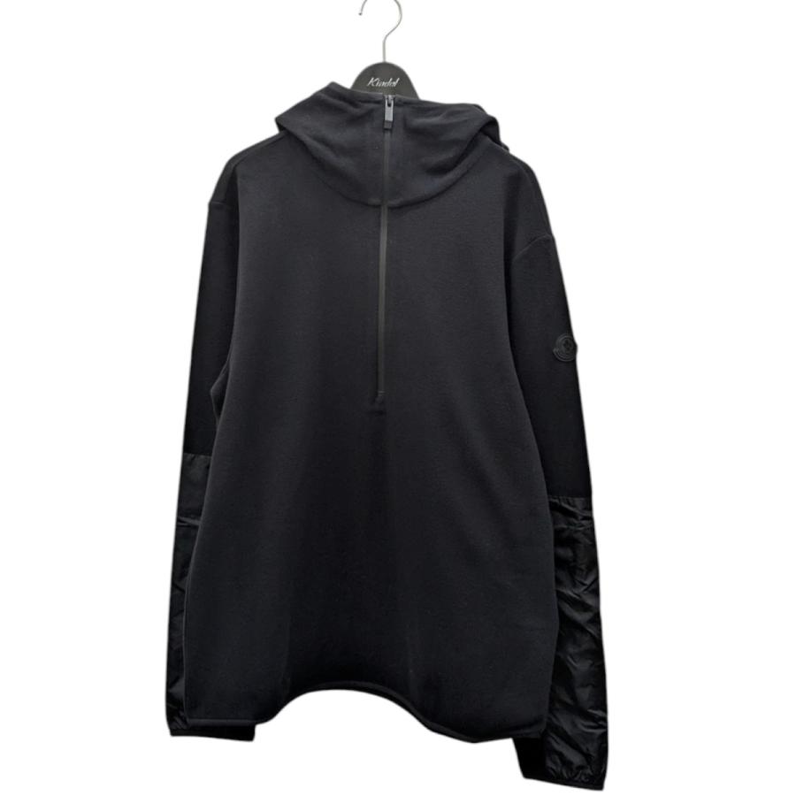 MONCLER モンクレール Black Fleece Hoodie パーカー J20918G00011 ブラック サイズ：L : カインドオルYahoo!店 - 通販 - Yahoo!ショッピング