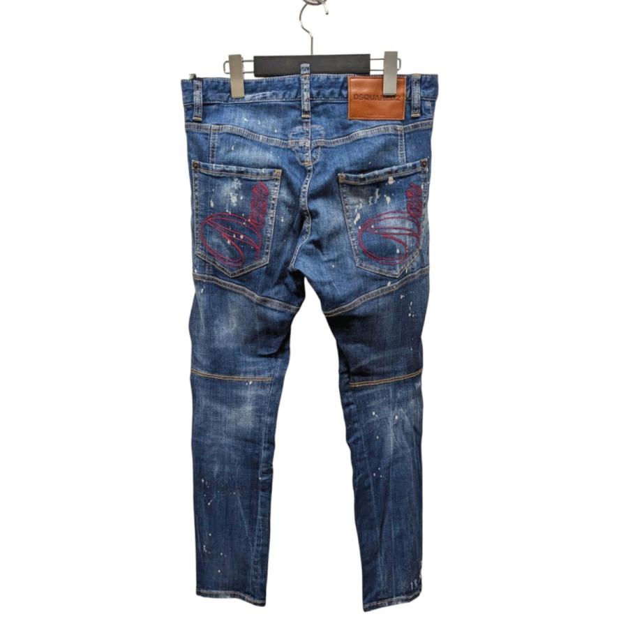 DSQUARED2 ディースクエアード デニムパンツ S71LB0772 インディゴ サイズ：46 : カインドオルYahoo!店 - 通販 - Yahoo!ショッピング