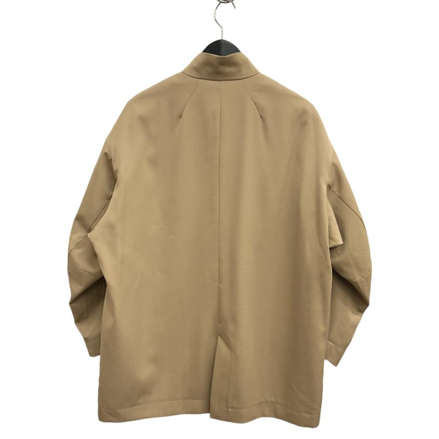 マメクロゴウチ mame kurogouchi Wool Gabardine Coat With Detouchable Quilted ...