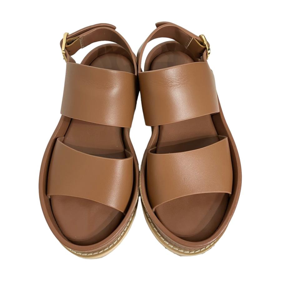 CLANE クラネ BULKY SOLE SANDAL ブラウン サイズ:37 CLANE クラネ BULKY SOLE SANDAL ブラウン サイズ:37