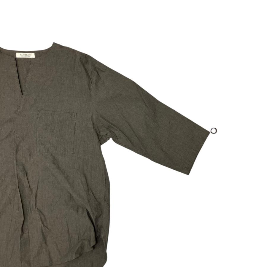 nest Robe CONFECT ネストローブコンフェクト nestrobe confect ブラウス 02211-0015 チャコールグレー サイズ：3 : カインドオルYahoo!店 ...
