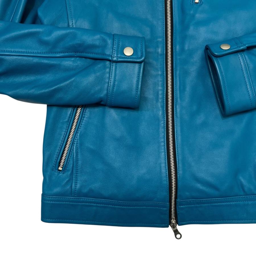 RATTLE TRAP レザージャケット M0513LJM201 ターコイズブルー サイズ：M : カインドオルYahoo!店 - 通販 - Yahoo!ショッピング