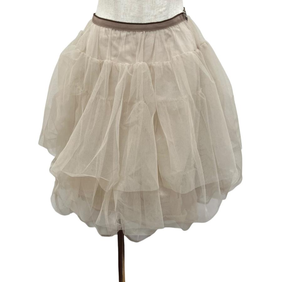 FOXEY NEW YORK 【値下げ】FOXEY NEWYORK Tutu Prima チュールスカート 35617 ベージュ サイズ：38 (京都店) : カインドオルYahoo!店 ...