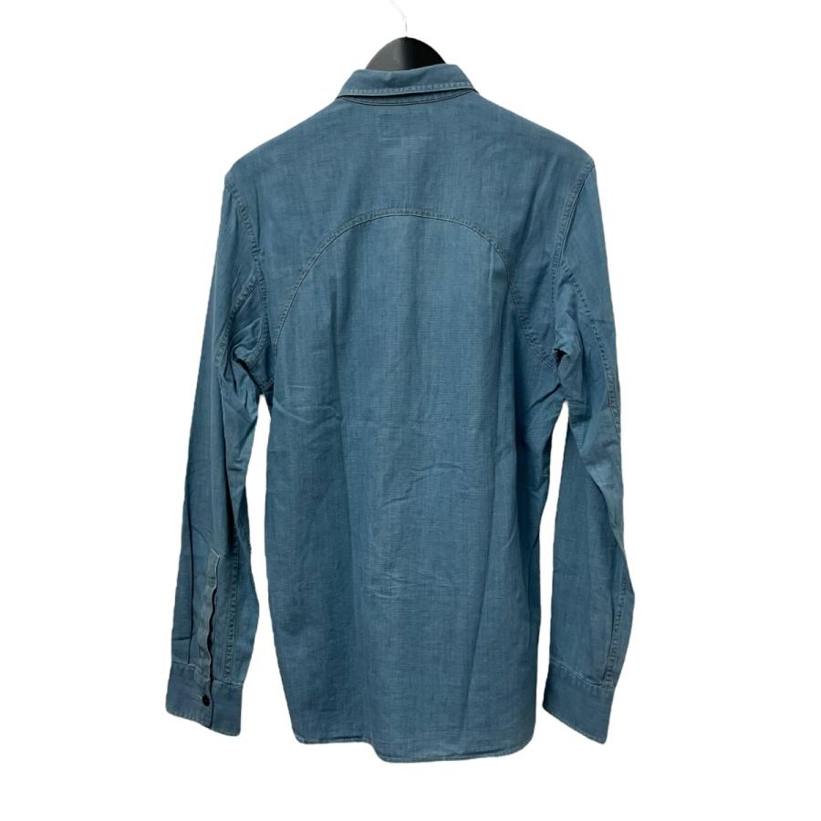 RRL Ralph Lauren（ダブルアールエル） 【値下げ】RRL マチ付き シャツ 782507353001 ブルー サイズ：S (京都店) : カインドオルYahoo!店 - 通販 ...