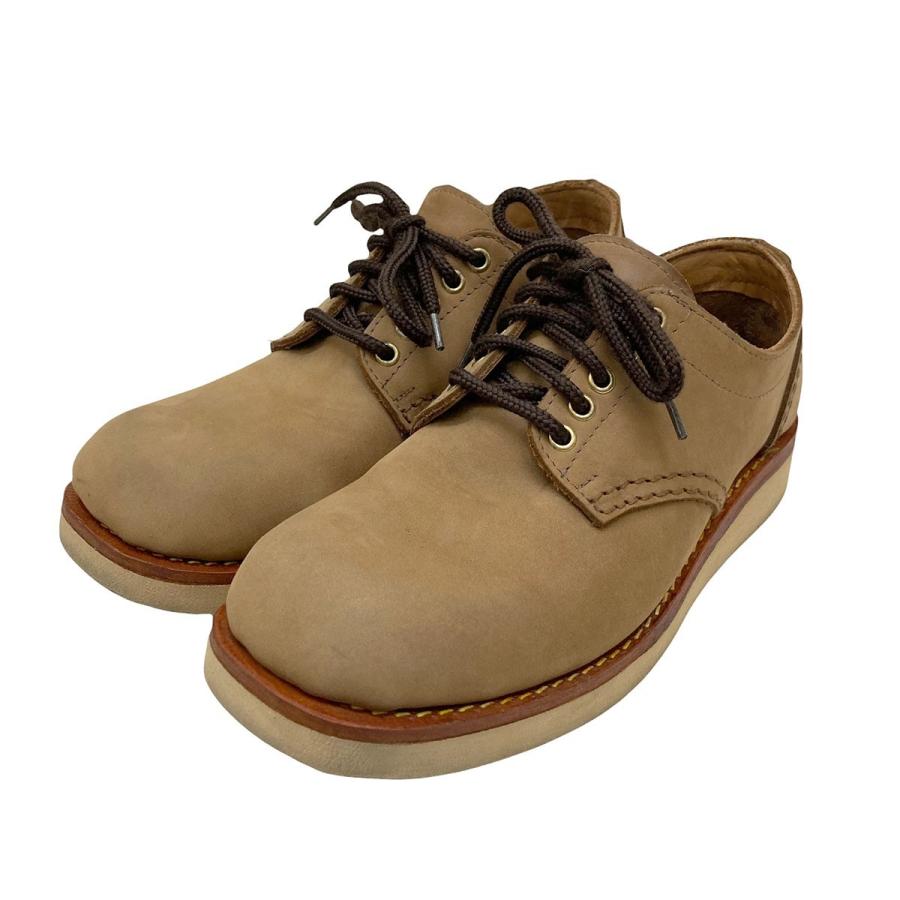 MAINLAND BOOTS レザーシューズ ベージュ サイズ：8．5E (堅田店) 220130 :8009000953479:カインドオル ...