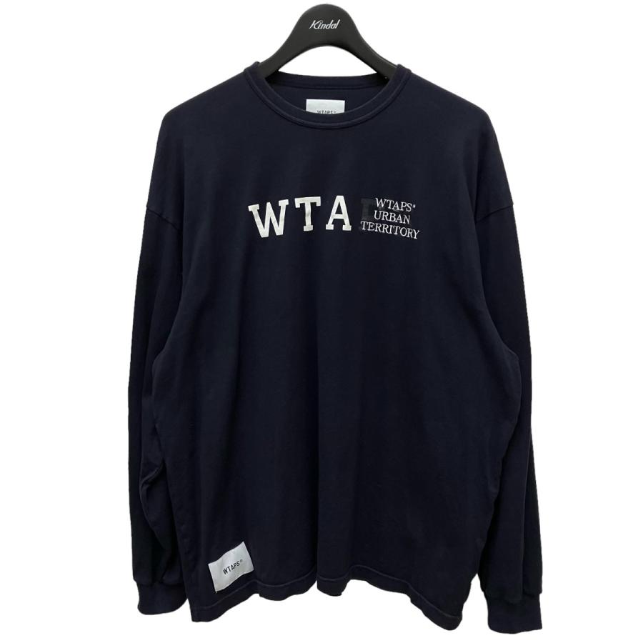 ダブルタップス WTAPS ロングスリーブTシャツ ネイビー サイズ：3 : 8009001456955 : カインドオルYahoo!店 - 通販 - Yahoo!ショッピング