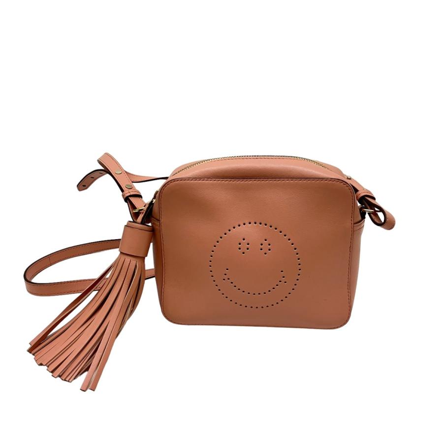 アニヤハインドマーチ ANYA HINDMARCH スマイリーショルダーバッグ ピンク : 8009001551391 : カインドオルYahoo!店 - 通販 - Yahoo!ショッピング