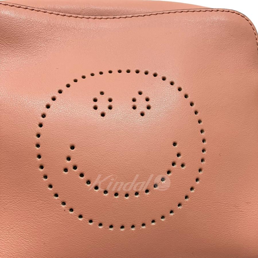 アニヤハインドマーチ ANYA HINDMARCH スマイリーショルダーバッグ ピンク : 8009001551391 : カインドオルYahoo!店 - 通販 - Yahoo!ショッピング