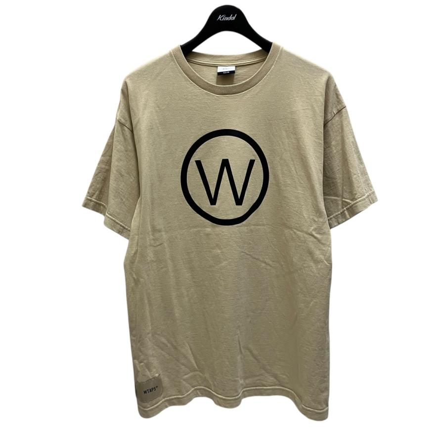 WTAPS ダブルタップス 24SS ロゴTシャツ ベージュ サイズ：2 : カインドオルYahoo!店 - 通販 - Yahoo!ショッピング