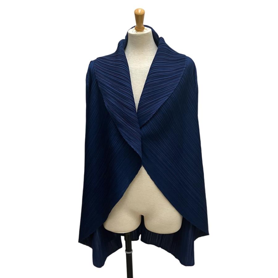 PLEATS PLEASE プリーツプリーズ プリーツカーディガン PP23-JA161 ネイビー サイズ：3 : カインドオルYahoo!店 - 通販 - Yahoo!ショッピング