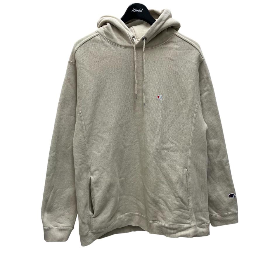 Champion チャンピオンリバースウィーブ REVERSE WEAVE プルオーバーパーカー ベージュ サイズ：L : カインドオルYahoo!店 - 通販 - Yahoo!ショッピング