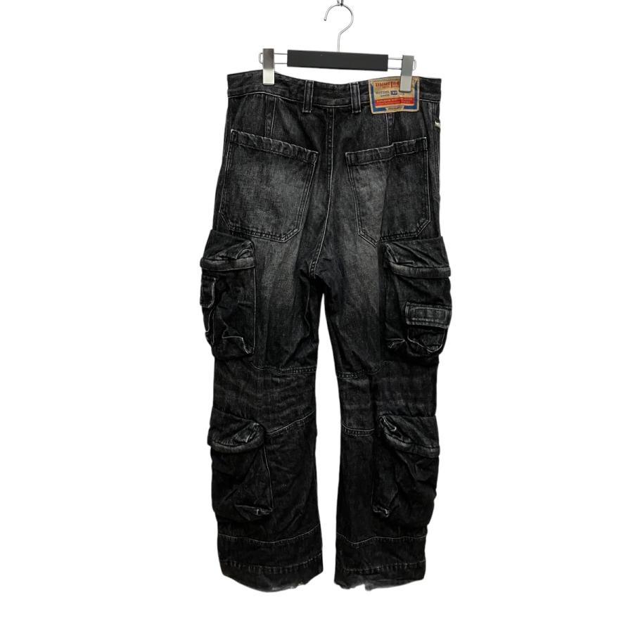 DIESEL ディーゼル D-SIRE-CARGO デニムパンツ ブラック サイズ：28 : カインドオルYahoo!店 - 通販 - Yahoo!ショッピング