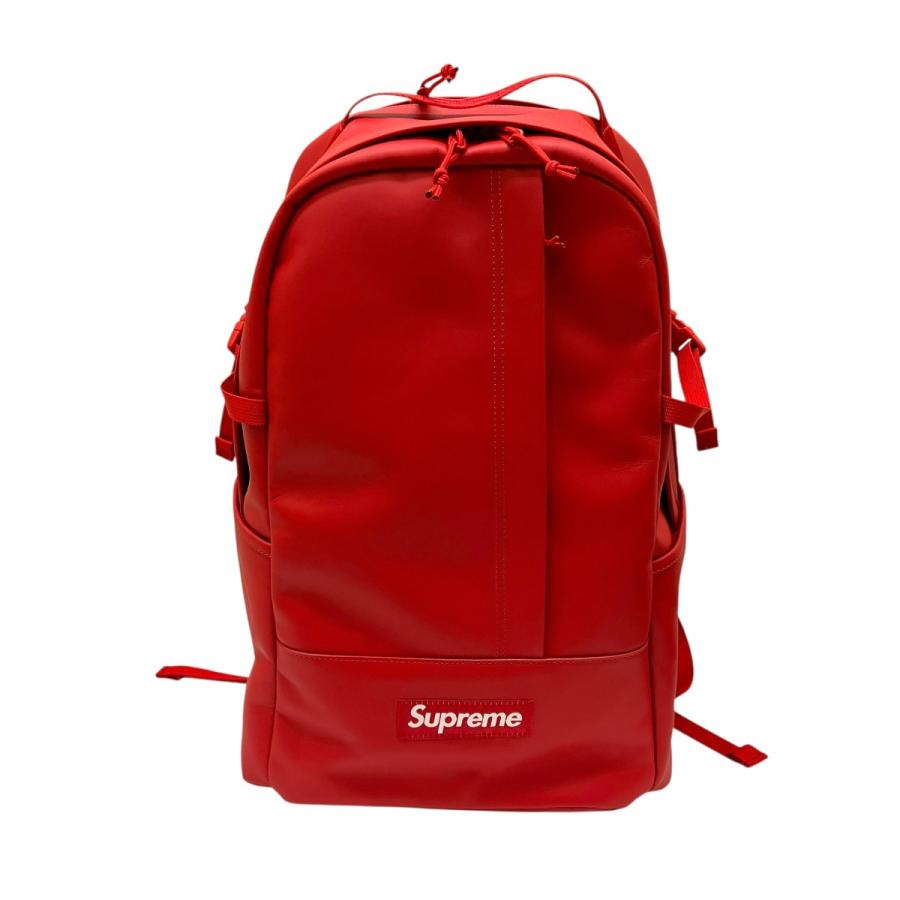 Supreme シュプリーム Leather Backpack バックパック SUP-FW23-253 レッド : カインドオルYahoo!店 ...