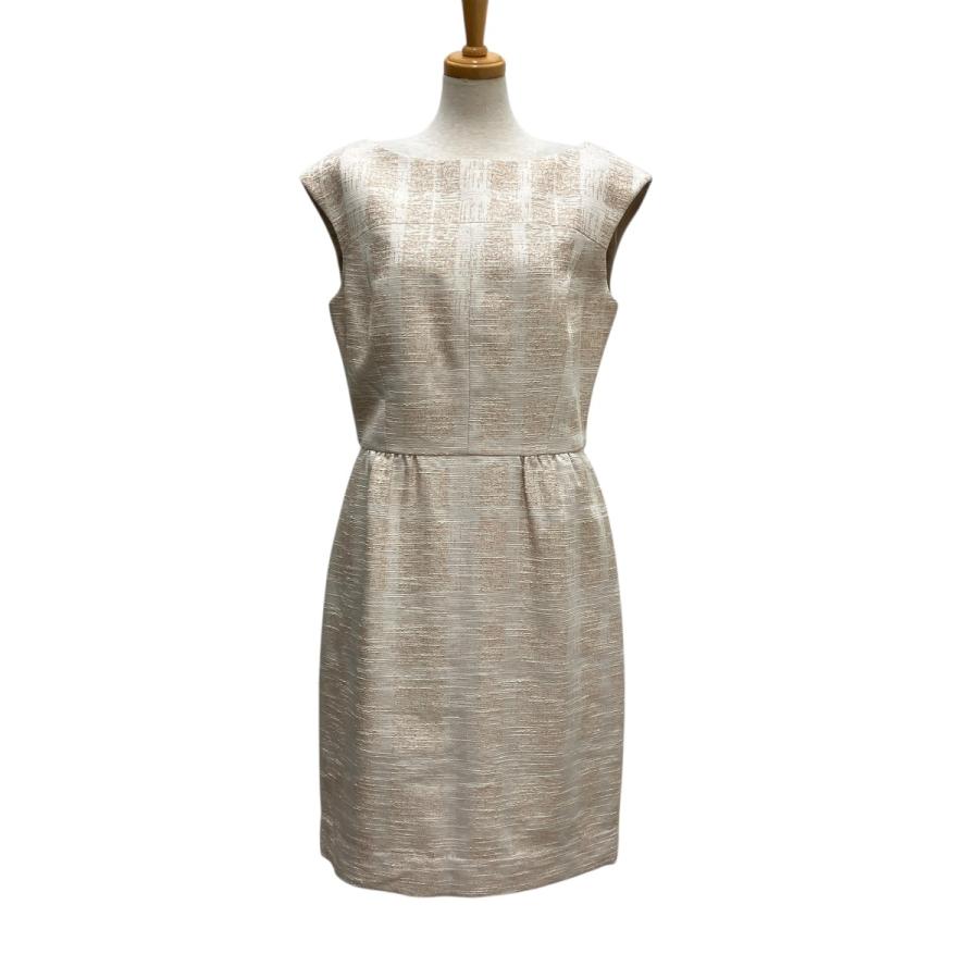 TORY BURCH（トリーバーチ） ノースリーブワンピース ベージュ サイズ：8 : カインドオルYahoo!店 - 通販 - Yahoo!ショッピング