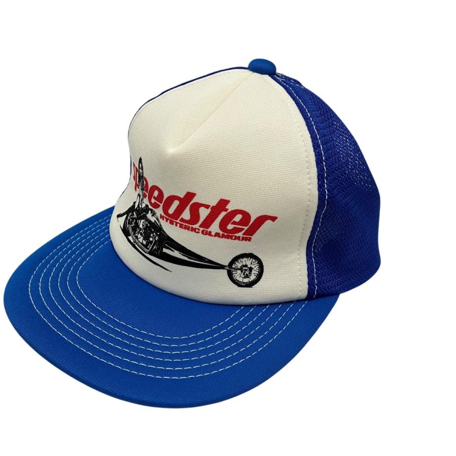 HYSTERIC GLAMOUR ヒステリックグラマー Hysteric Glamour メッシュキャップ 02221QH05 ブルー サイズ：Free : カインドオルYahoo!店 ...