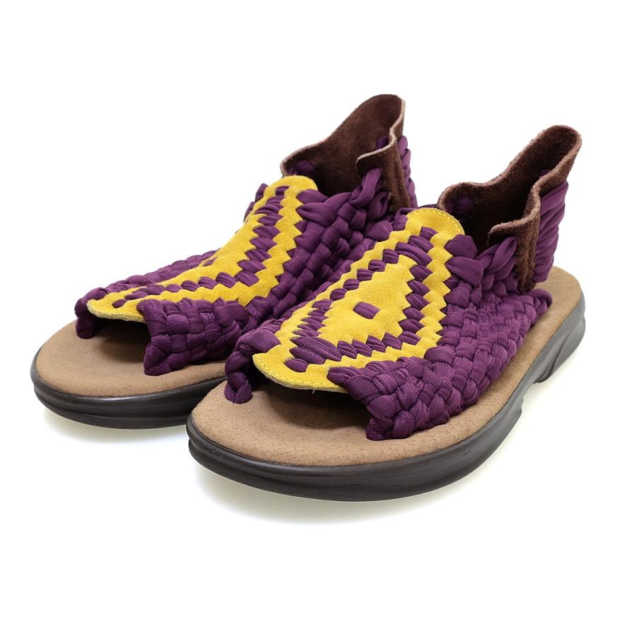 Chubasco チュバスコ CH-AZTEC アズテック サンダル パープル×ブラウン サイズ：8 : カインドオルYahoo!店 - 通販 ...
