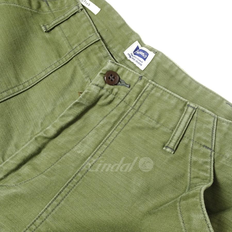 Pherrow's PHERROWS Pheb別注 WIDE FIT BAKER PANTS バイカーパンツ グリーン サイズ：34 (和歌山店) 220425 : カインドオルYahoo!店 ...