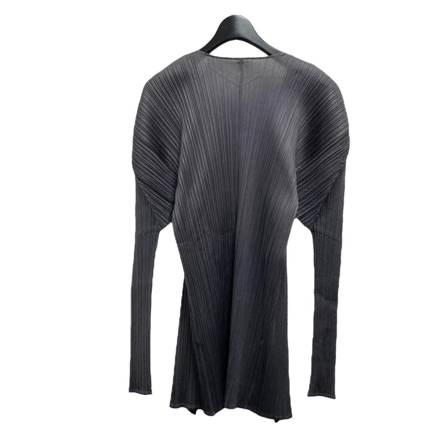 PLEATS PLEASE 【値下げ】PLEATS プリーツカーディガン PP05 JO001 グレー サイズ：3 (和歌山店) : カインド ...