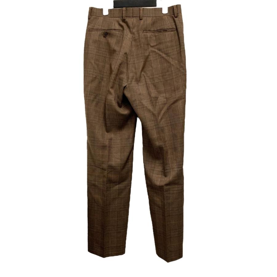 AURALEE オーラリー 24AW BLUEFACED WOOL CHECK SLACKS チェック スラックスパンツ A24AP02CB ブラウン : カインドオルYahoo!店 - 通販 ...