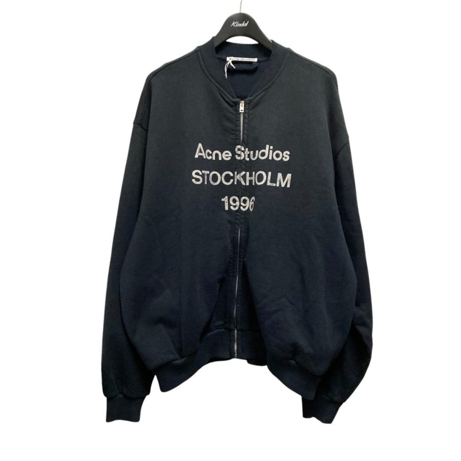 Acne Studios アクネストゥディオズ ACNE STUDIOS Zip sweater logo ジップジャケット FN UX SWEA000052 ネイビー サイズ : カインド ...
