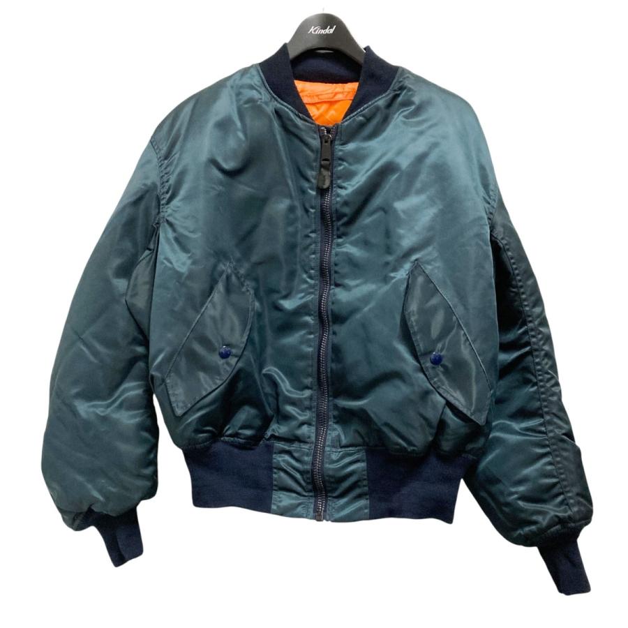 green グリーンブライヤー greenbrier MA-1ジャケット MIL J 82790 304 438 7979 ネイビー サイズ：L : カインドオルYahoo!店 - 通販 ...