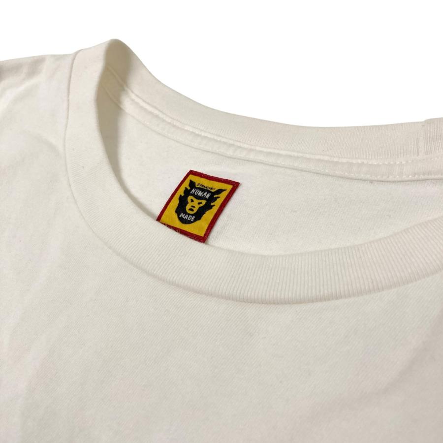 HUMAN MADE ヒューマンメード DAILY S T SHIRT プリントTシャツ ホワイト サイズ：XL : カインドオルYahoo ...