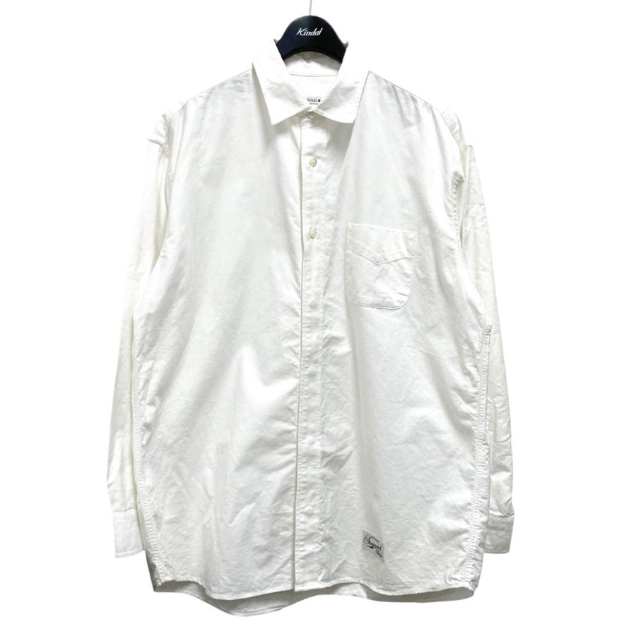 シークエル SEQUEL 長袖シャツ ホワイト サイズ：L : カインドオルYahoo!店 - 通販 - Yahoo!ショッピング