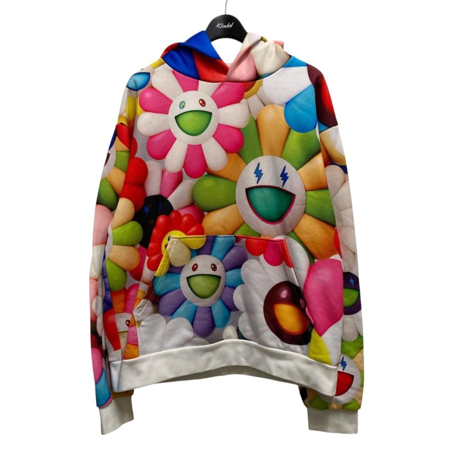 J・バルヴィン×タカシムラカミ J．BALVIN×Takashi Murakami All Over Flowers Hoodie 総柄 ...