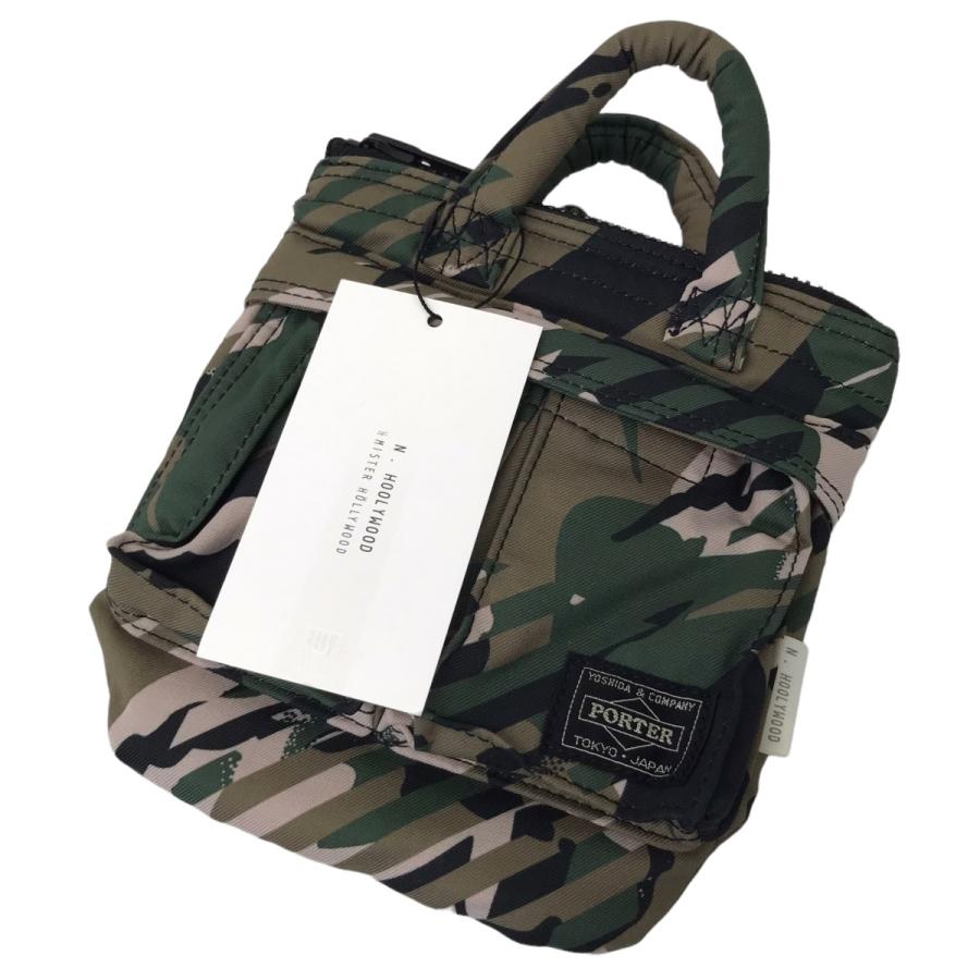 N.HOOLYWOOD 【値下げ】N．HOOLYWOOD×PORTER スモールヘルメットバッグ カーキ (EC) : カインドオルYahoo!店 - 通販 - Yahoo!ショッピング