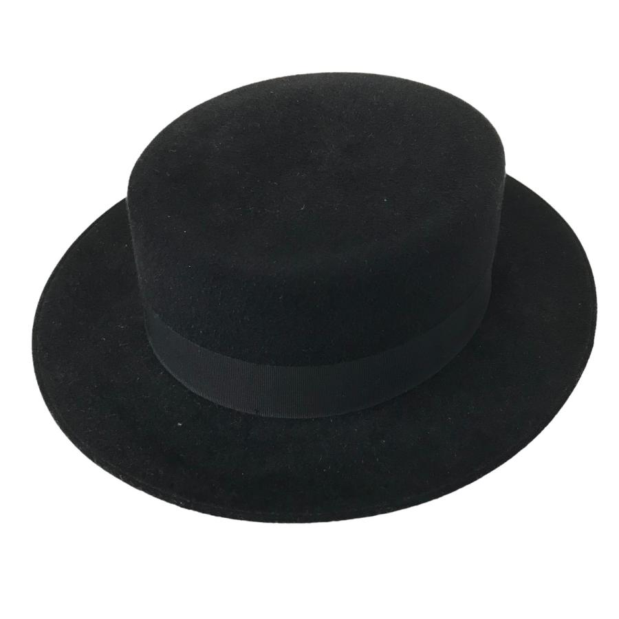 【値下げ】SAINT LAURENT PARIS 20AW 「Canopy Hat in Noir」 ハット ブラック サイズ：M (EC ...