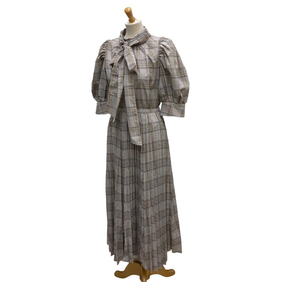 SNIDEL スナイデル Snidel チェック ボウタイシャツワンピース SWFO214072 ベージュ サイズ：ONE : カインドオルYahoo!店 - 通販 - Yahoo!ショッピング